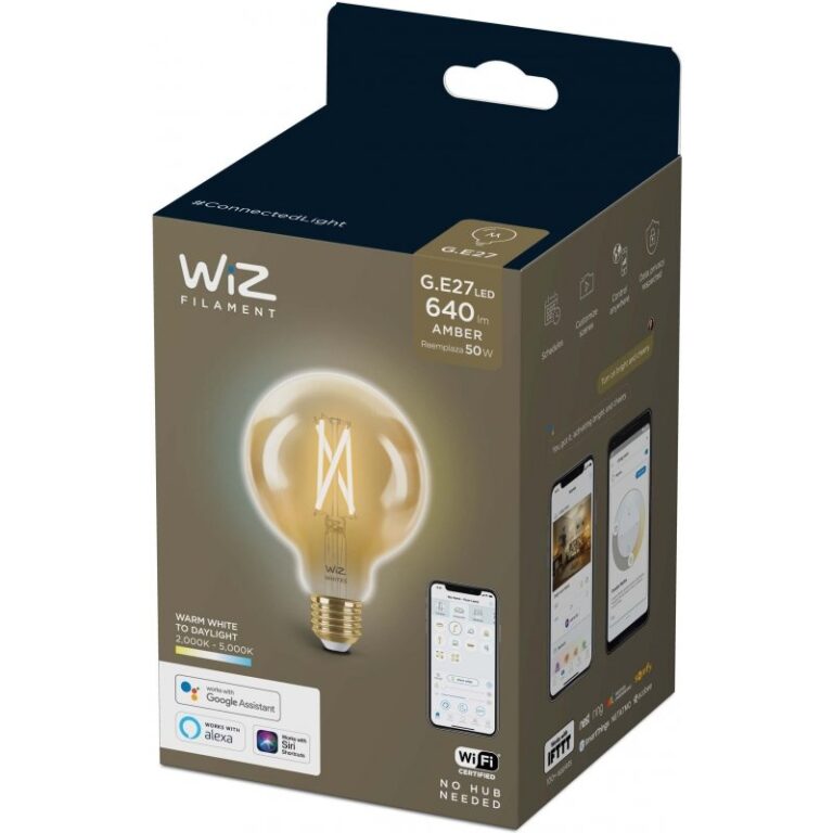 WIZ Wi-Fi BLE 60W A60 E27 927-65 TW 1PF/6 - Sync