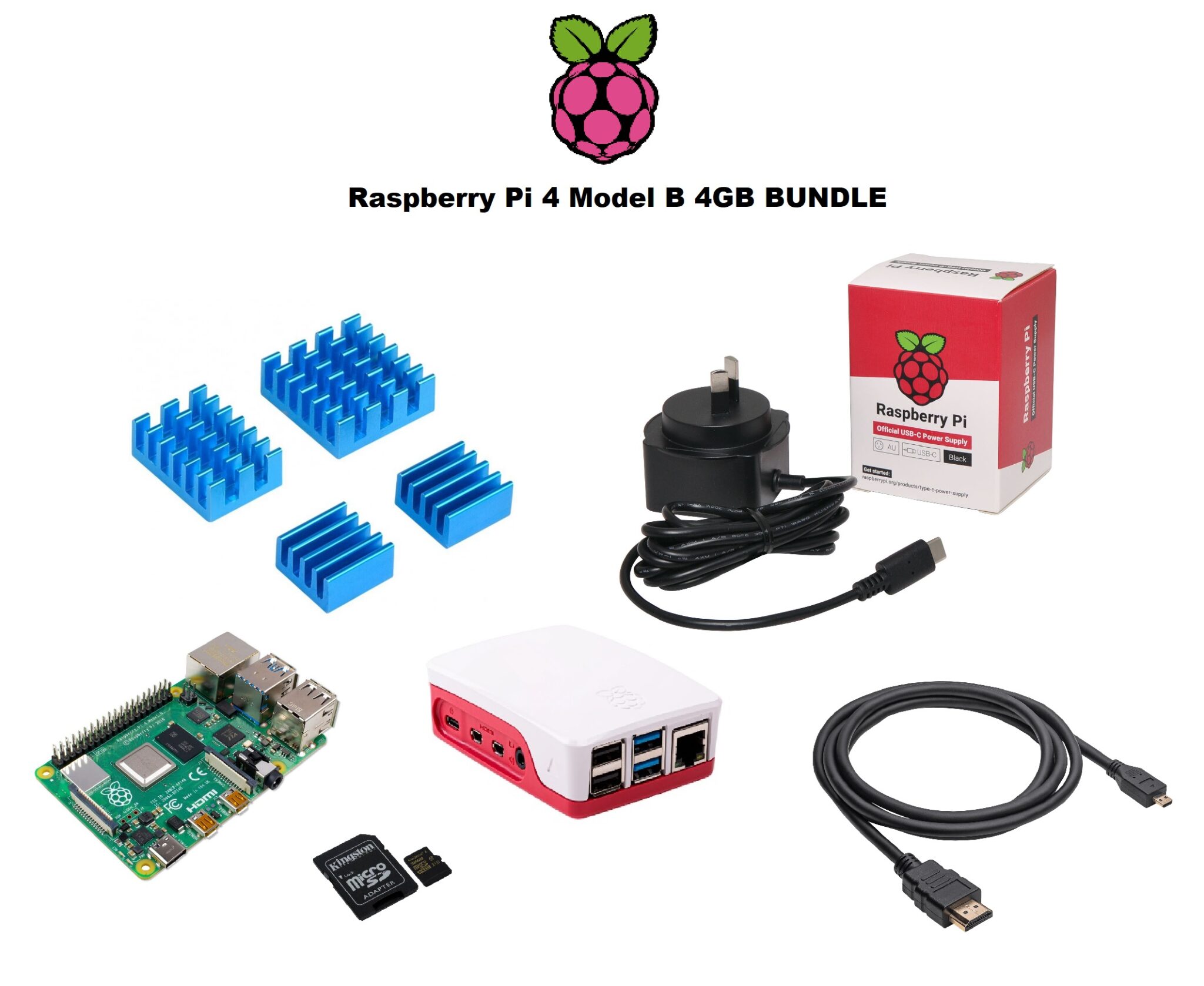 Raspberry Pi 4 Model B 4GB BUNDLE - Sync